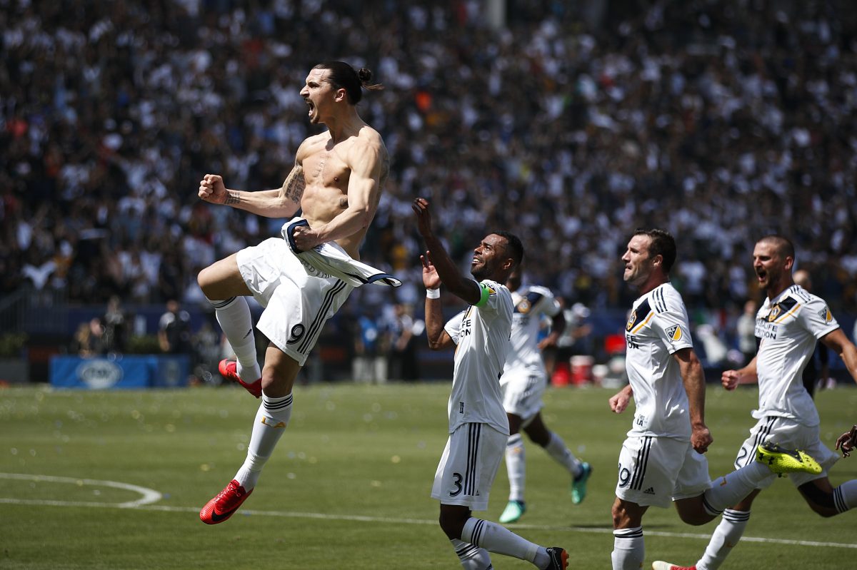 Zlatan Ibrahimovic Goal Celebration